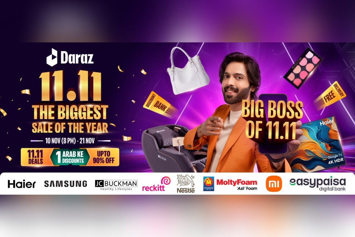 Daraz Pakistan’s 11.11 returns as the Big Boss of savings this year